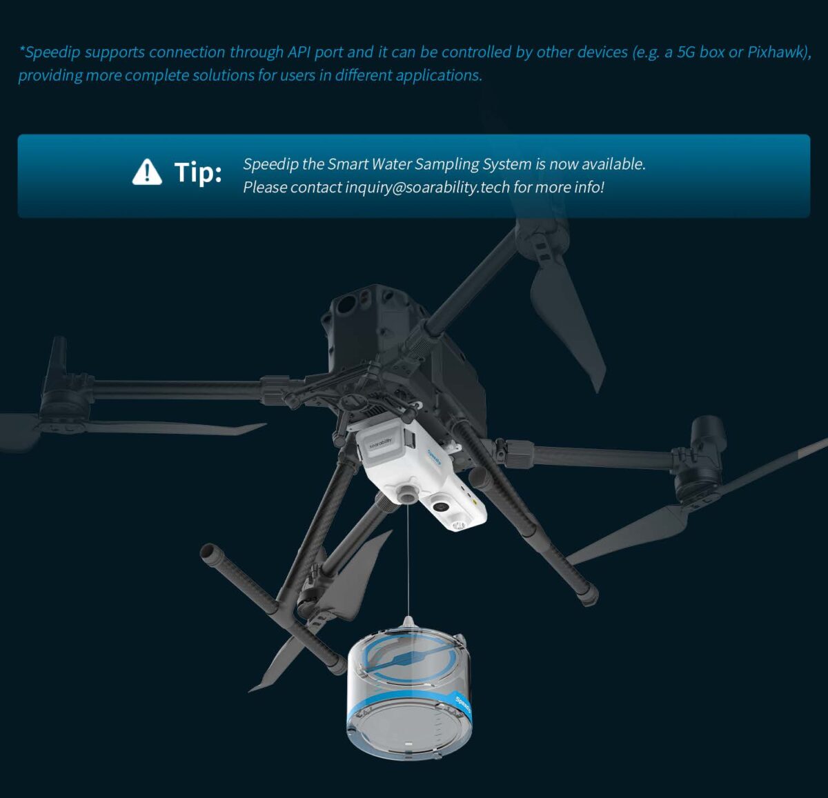 Speedip Water Sampling – Professionele Drones | DJI Enterprise